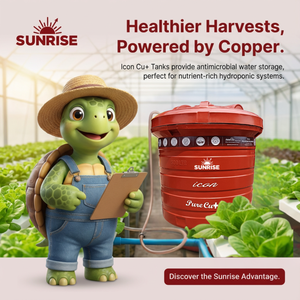 Sunrise Copper Antimicrobial Tanks: A Smart Choice for Hydroponics ...